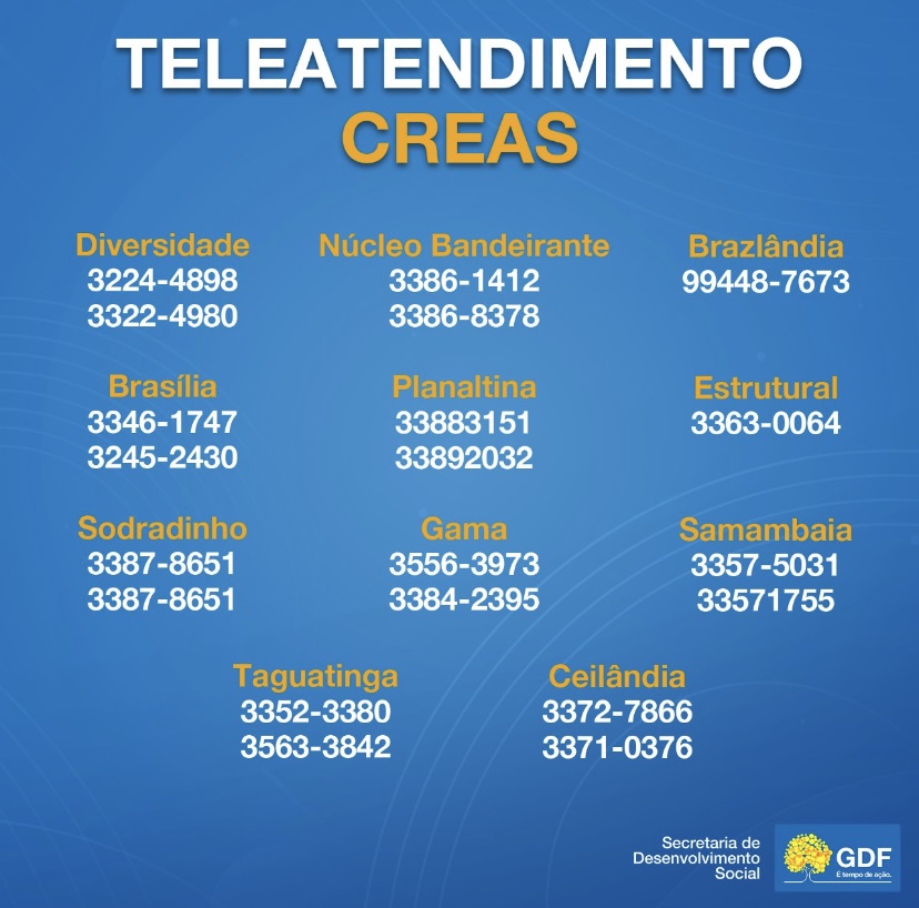 Telefones dos Cras: Centro de Referência de Assistência Social - Saúde ...
